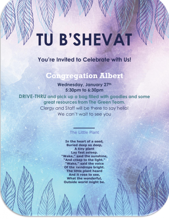 Celebrate Tu B’Shevat with Congregation Albert – New Mexico Interfaith ... Celebrate Tu B’Shevat with Congregation Albert – New Mexico Interfaith ...